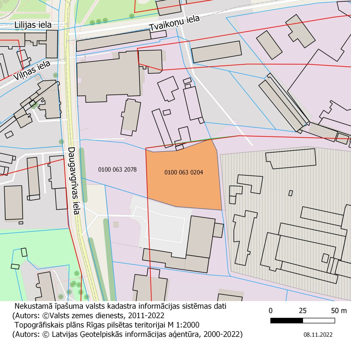 Neapbūvēts zemesgabals Daugavgrīvas ielā 67A, Rīgā (Dzirciemā) - Pārdod ...